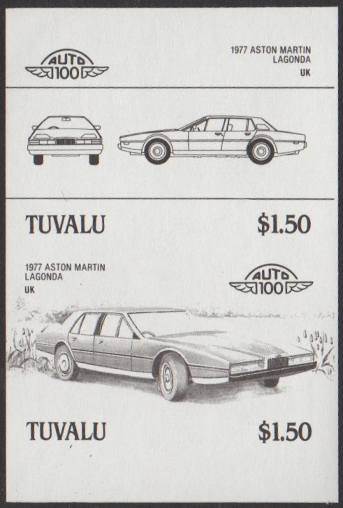 Tuvalu Leaders of the World 1985 3rd Series Automobiles Progressive ...